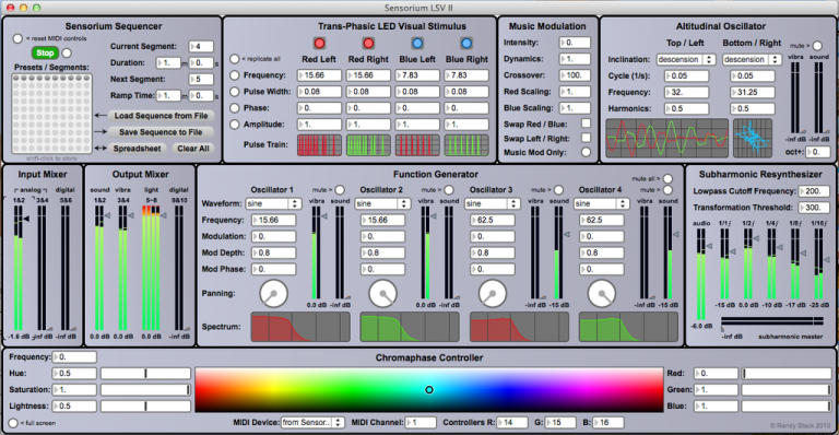 Sensorium™ III Sensory Interface (Software, Audio Interface, Glasses, Headphones, Cable and User ...
